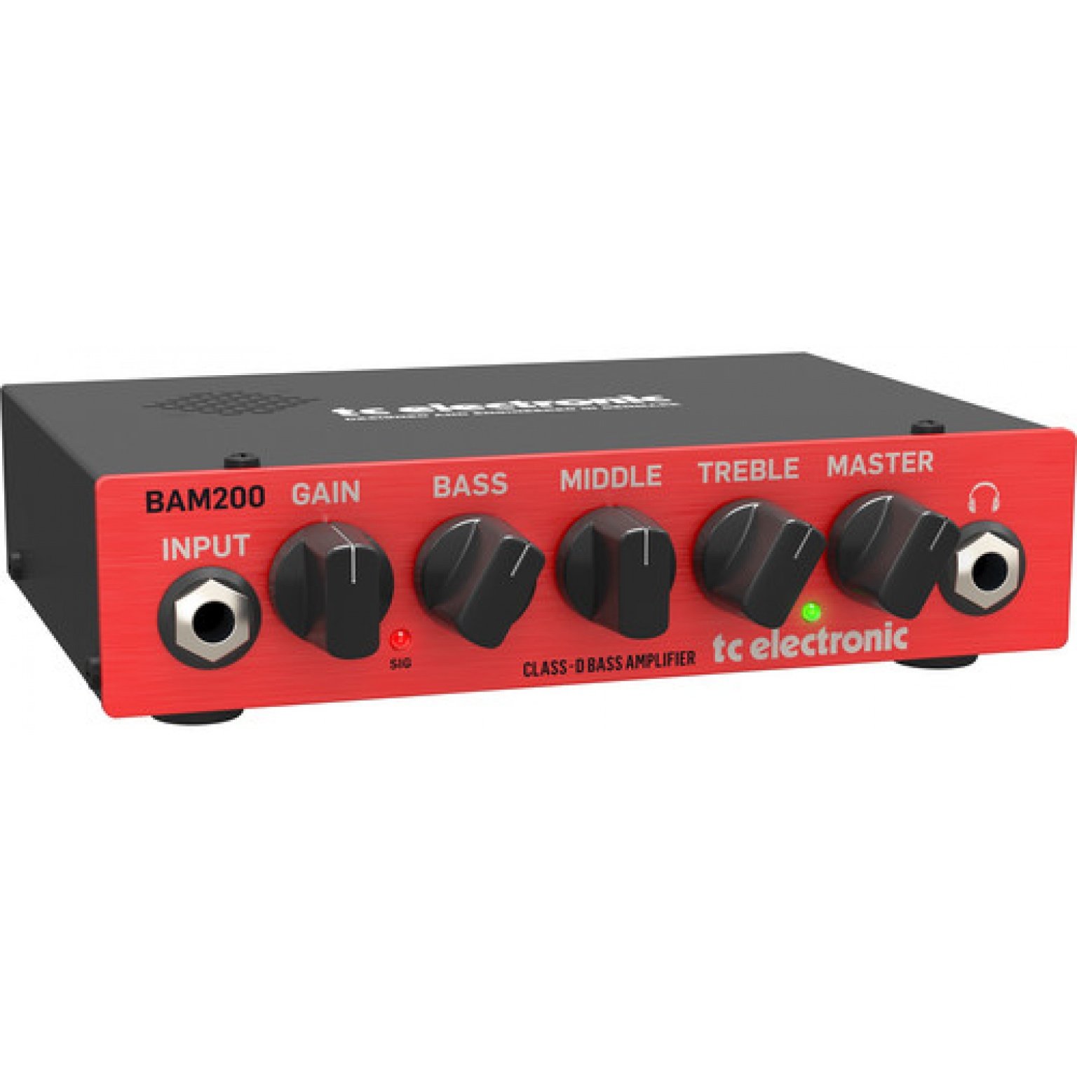 Behringer BAM200 200w portable micro bass head amplifier with 3-band EQ ...