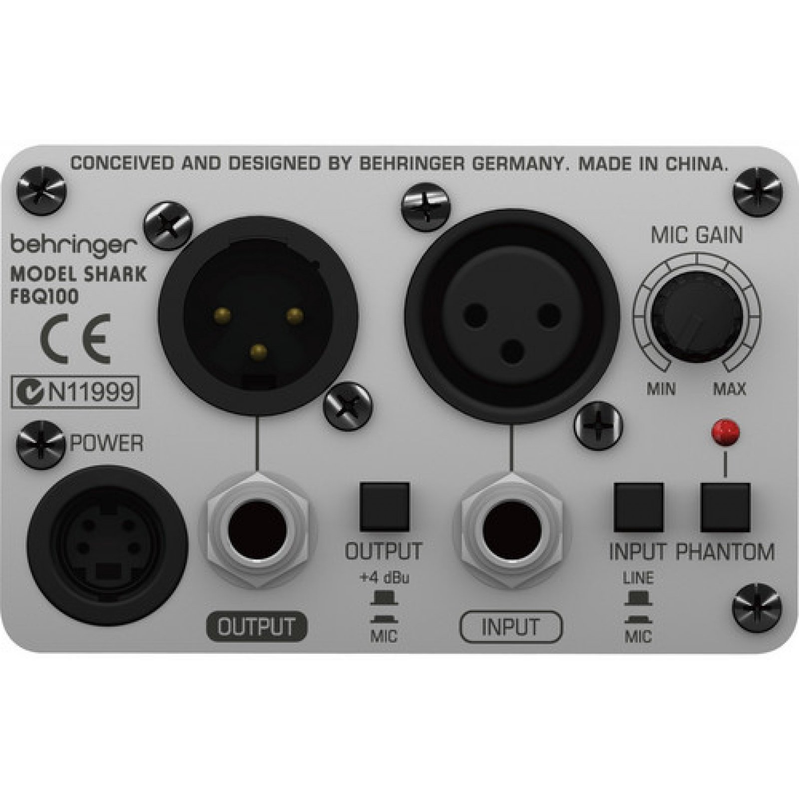 Behringer FBQ100 Feedback Destroyer MicPamp/Compressor