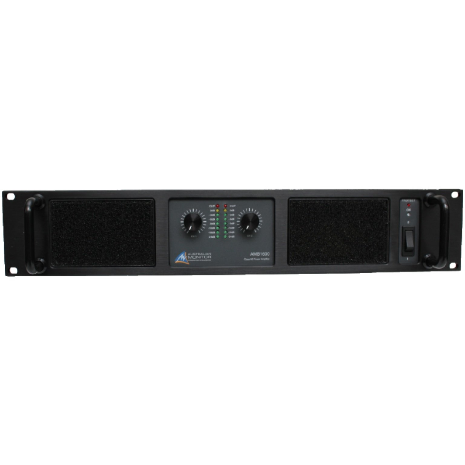 Australian Monitor AMB1600 2 x 800W Power Amplifier Rugged Low ...