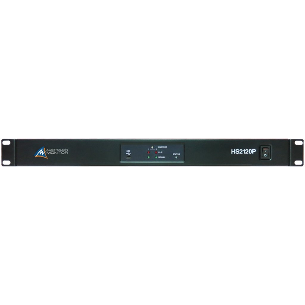 Australian Monitor HS2250P 2 x 250W Power Amplifier