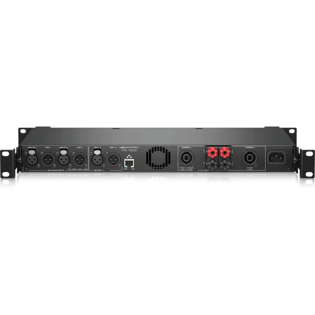 Lab Gruppen IPD 1200 Compact 1200 Watt 2 Channel DSP Controlled Power ...