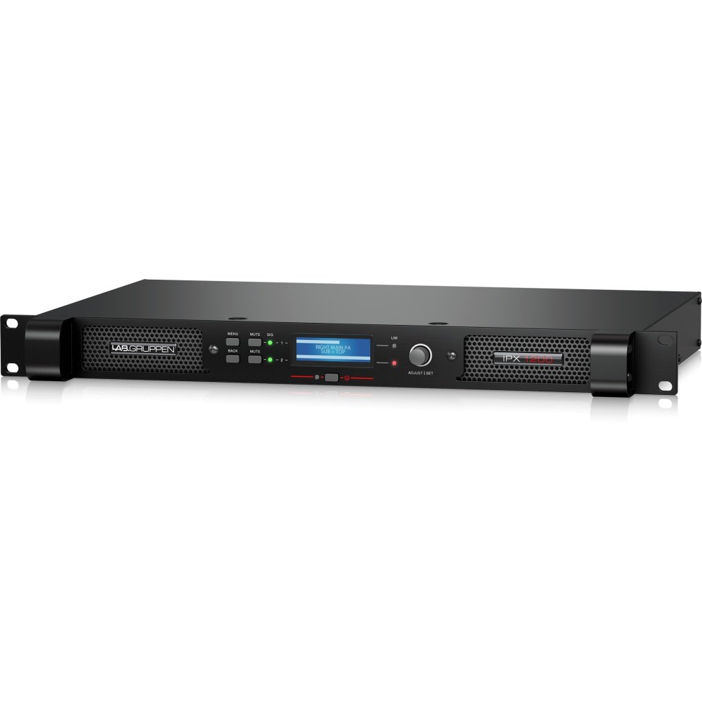 Lab Gruppen IPX 1200 Compact 1200W 2-Channel DSP Controlled Power Amplifier