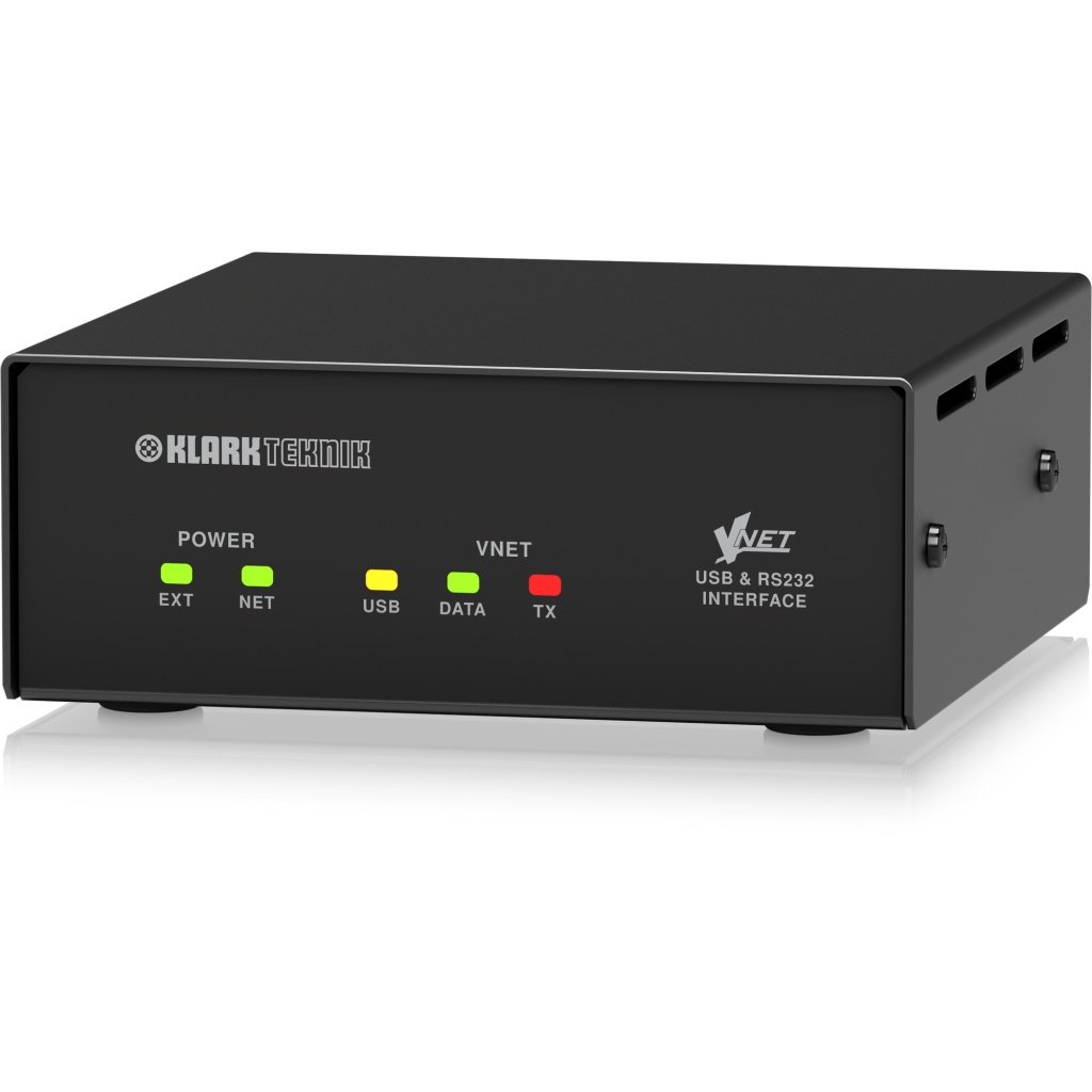 Klark Teknik VNET USB RS232 Interface | USB & Serial Control for VNET ...
