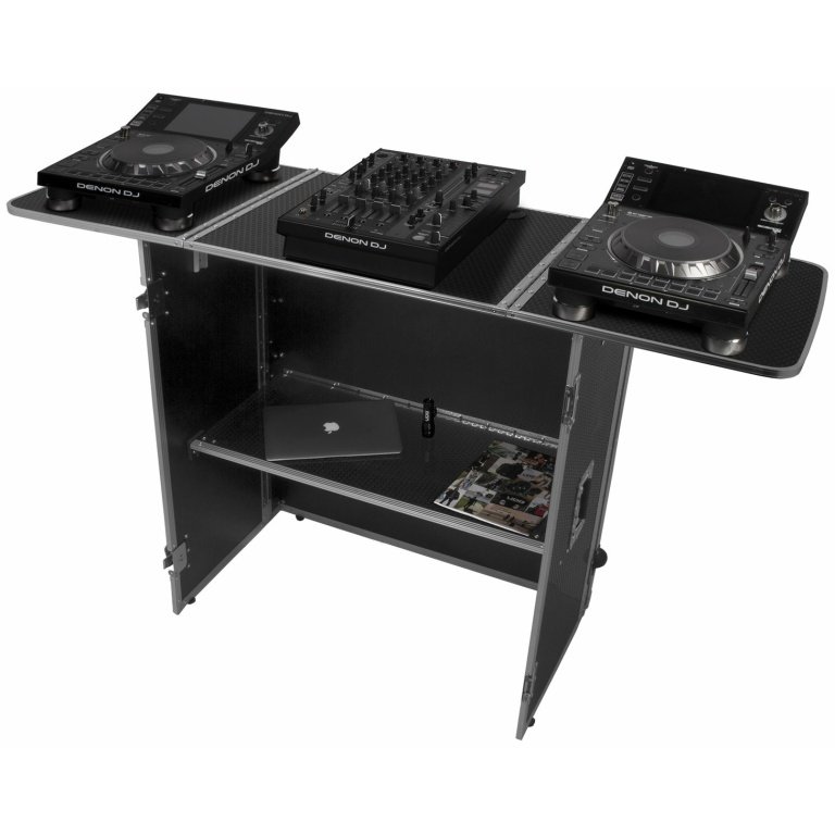 UDG Ultimate Fold Out DJ Table Silver MK2 Plus (Wheels)