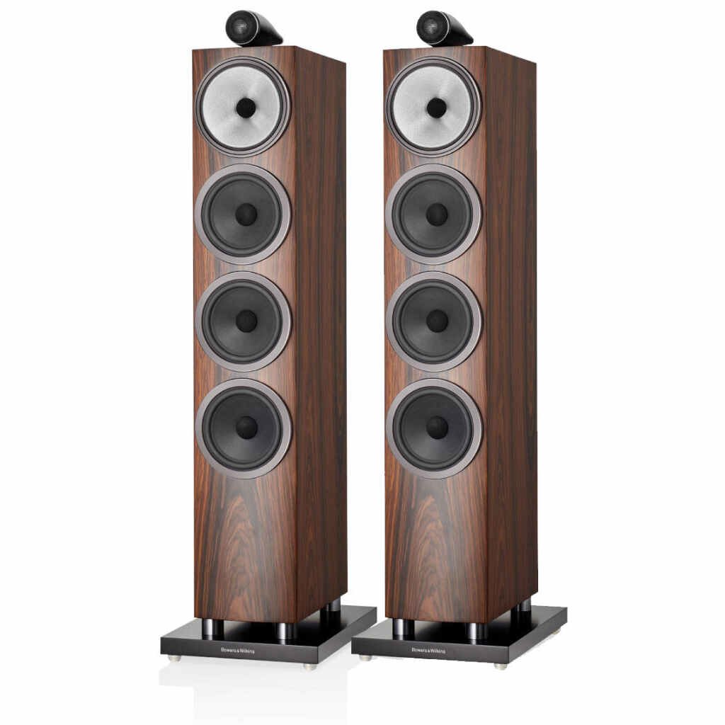 Bowers & Wilkins 702 S3 3-Way Floorstanding Loudspeaker, Mocha - Pair