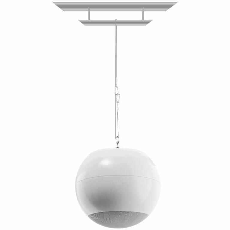 OSD Audio Sphere 6.5" Indoor Hanging Pendant Speaker (Single White ...