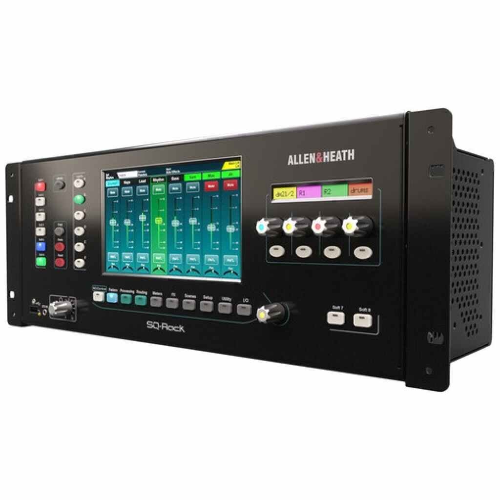 Allen & Heath SQ-Rack 48-Channel / 36-Bus Rackmount Digital Mixer (4 RU)