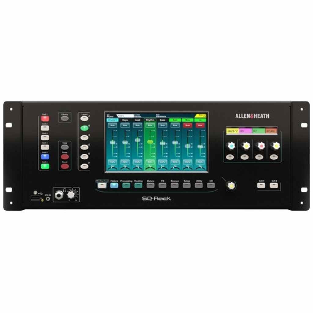 Allen & Heath SQ-Rack 48-Channel / 36-Bus Rackmount Digital Mixer (4 RU)