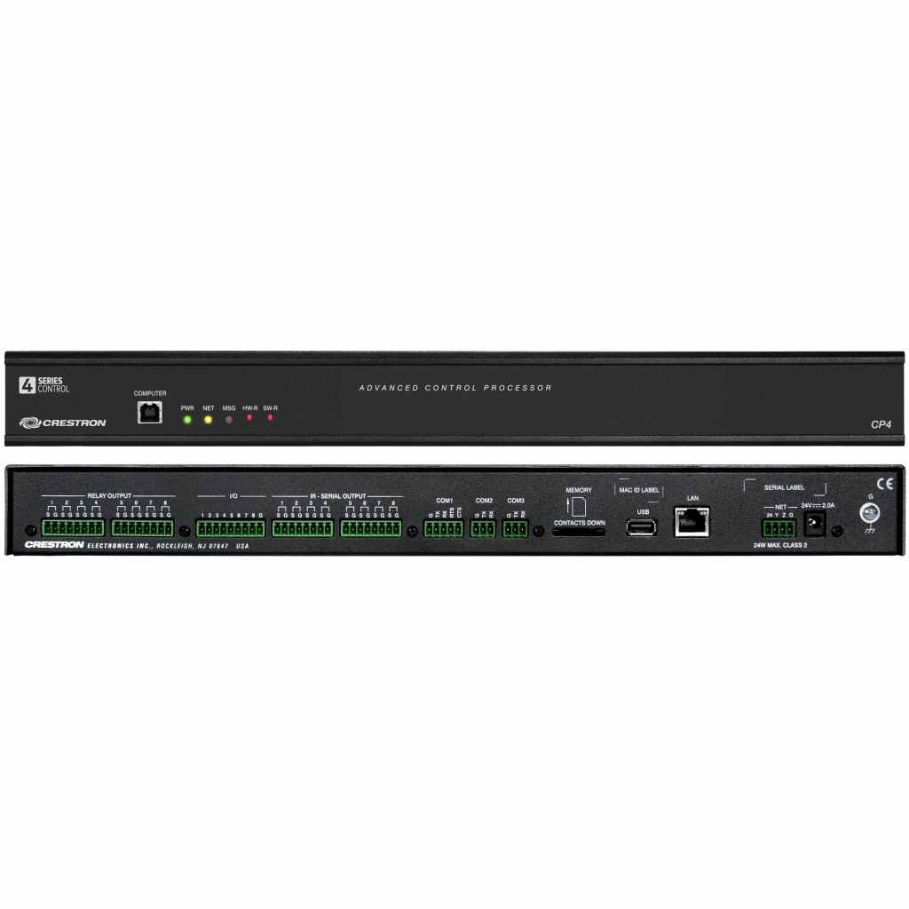 Crestron CP4 4-Series Control System High-Performance Automation Processor